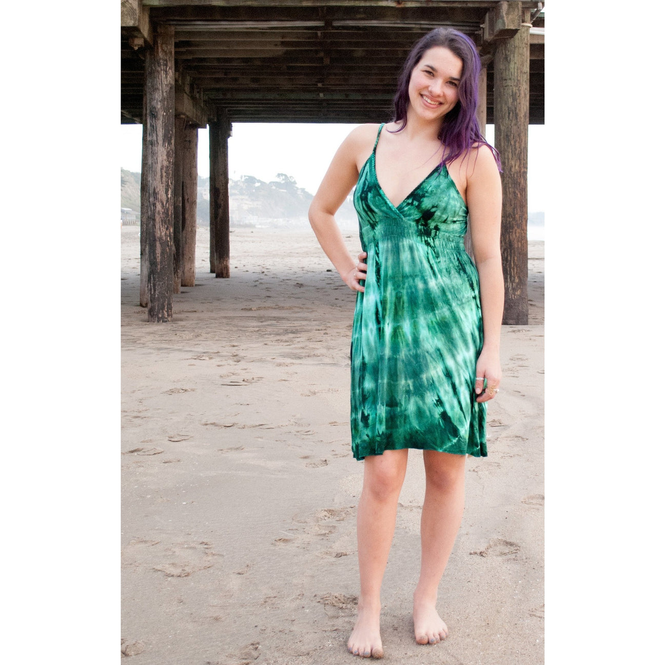Tie-Dye: Braided Strap Dress – Cali Kind Clothing Co.