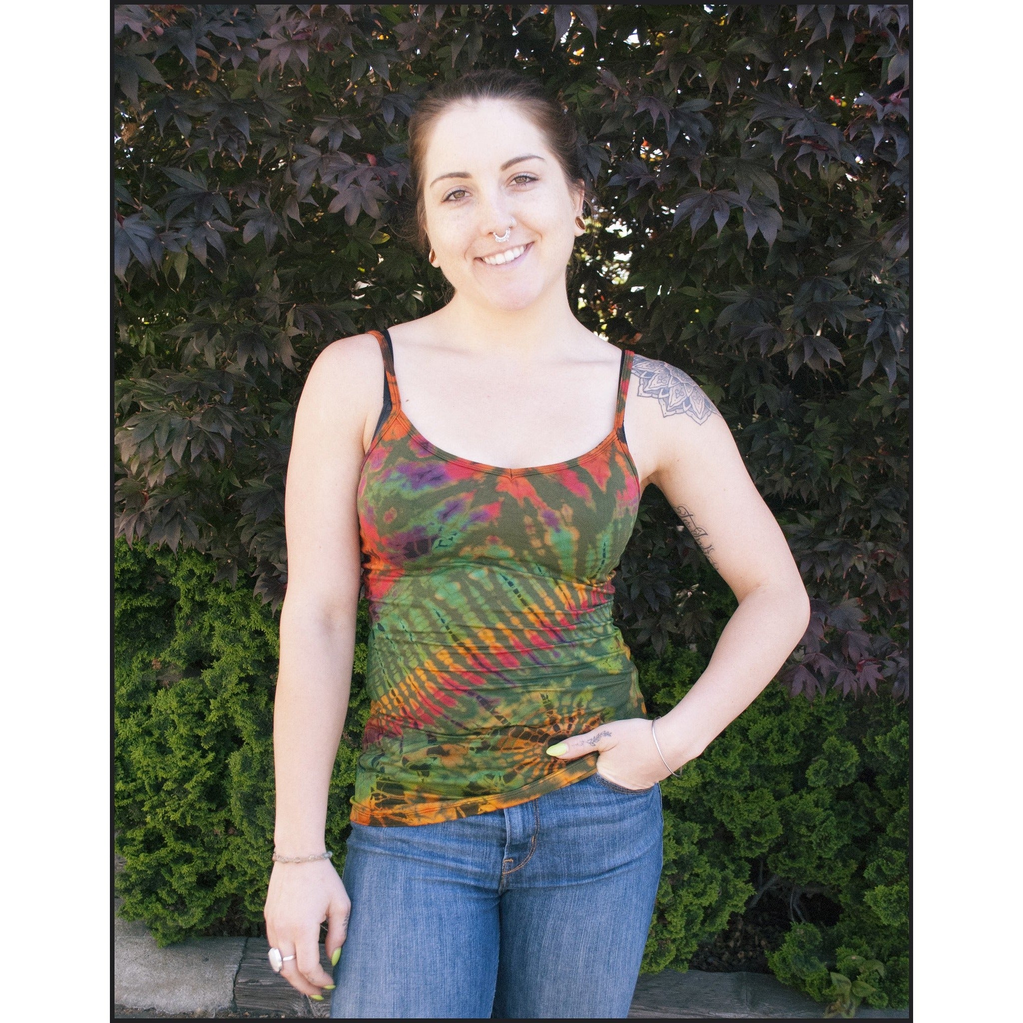 Shredder Tank: Tie-dye Tank – Cali Kind Clothing Co.